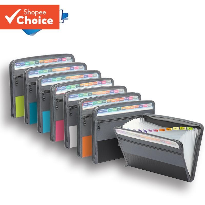 Expanding File folder、Folder fail 、File folder A4 Size 、13 Pockets ...