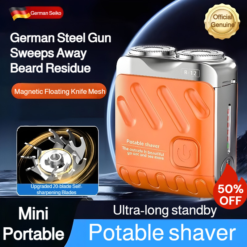 【Smart Shaving】Rotating double ring electric shaver/electric shaver ...
