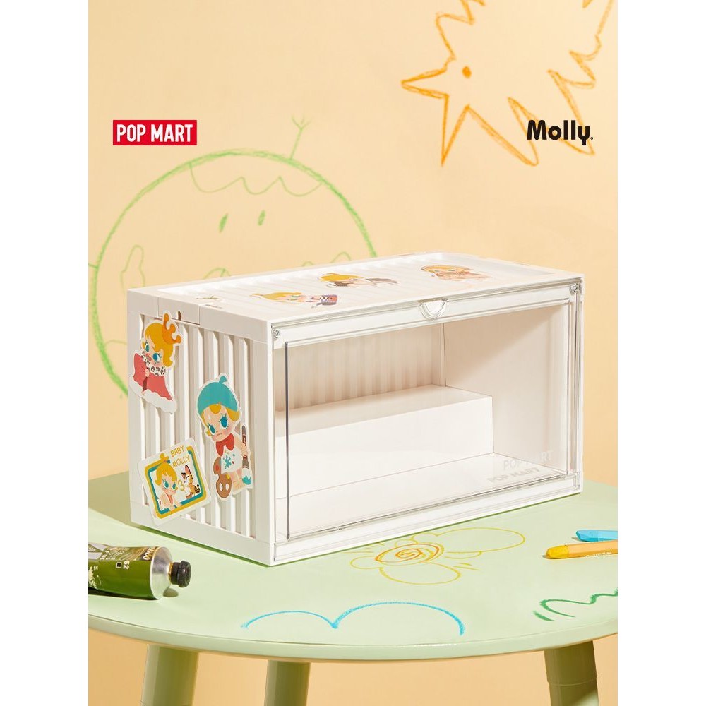 100% POPMART BABY MOLLY BABY MOLLY When I Age Three Series Container ...