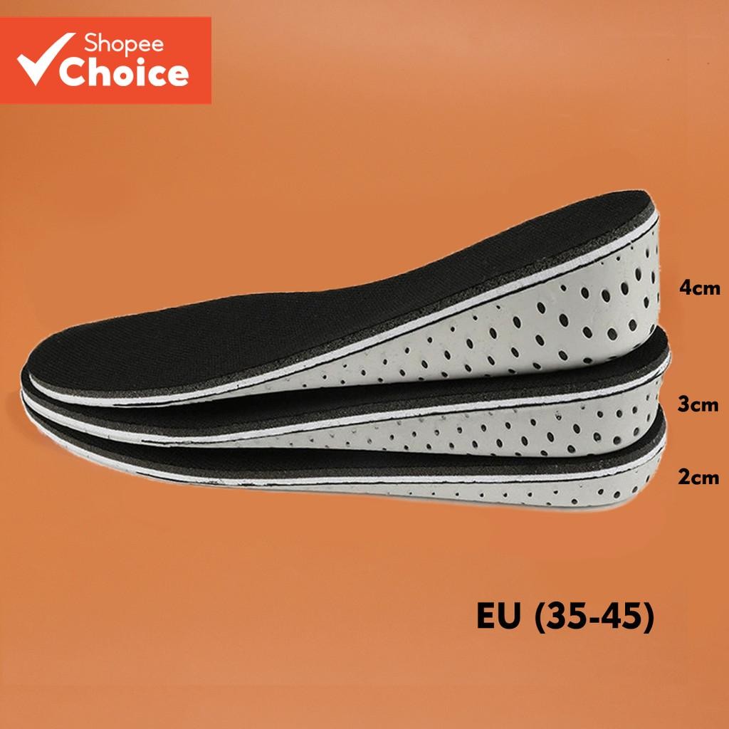 1 Pair Height Increase Shoes Insole Breathable Memory Foam Invisible ...