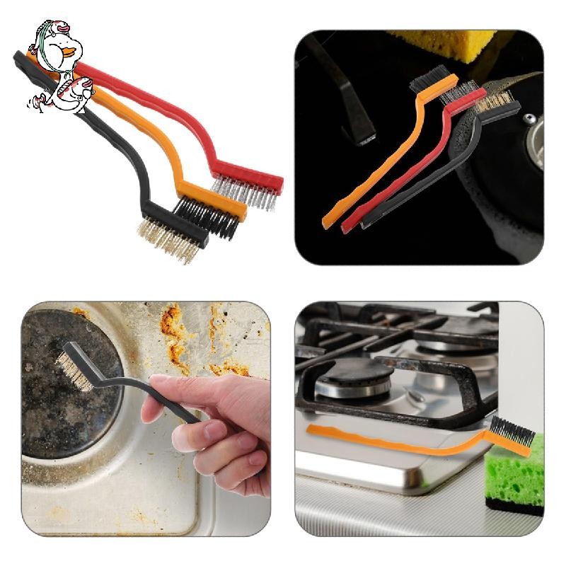 2 Set Set Gas Stove Brush Oven Cleaning Kit Gas Range Cleaner Gas ...