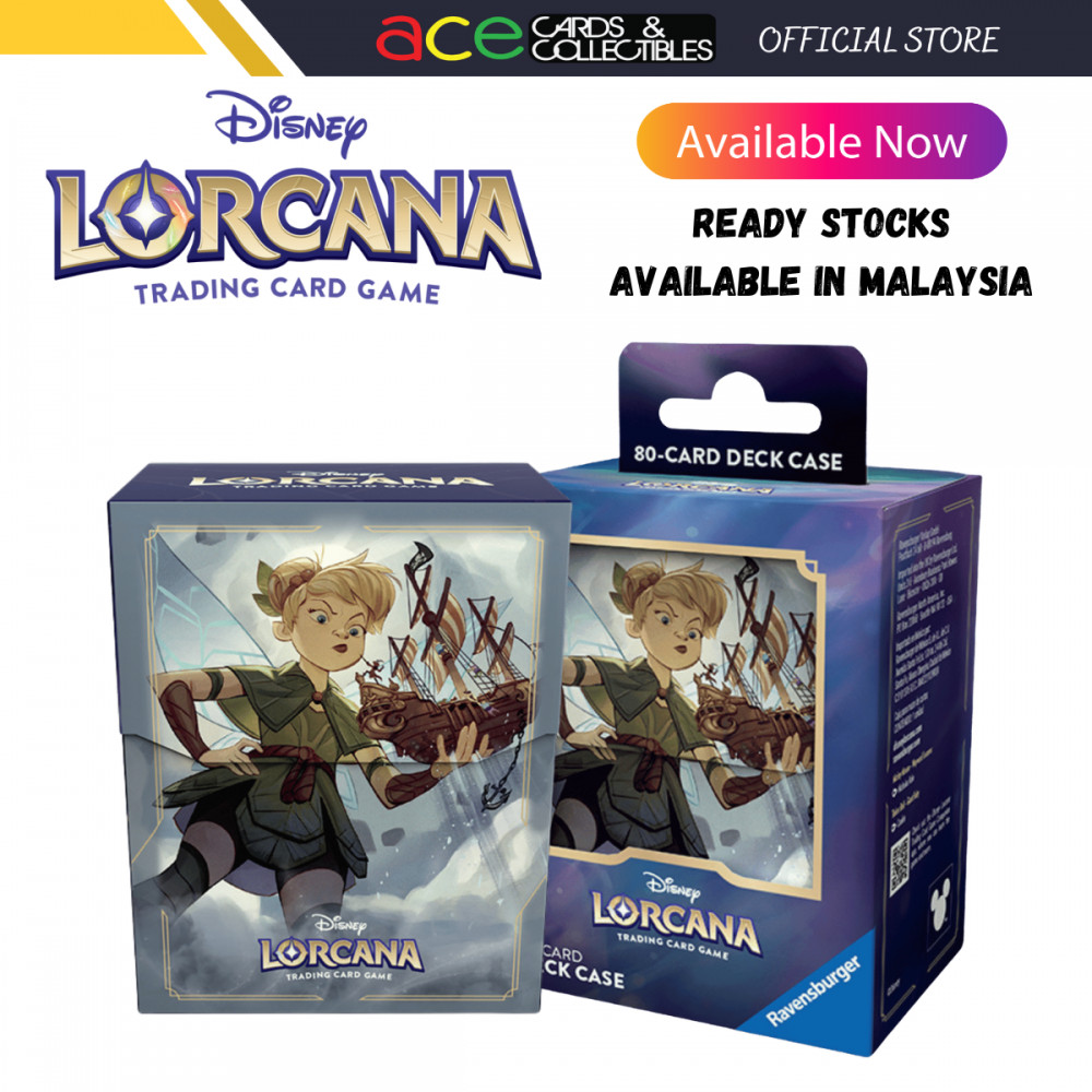 Disney Lorcana Reign of Jafar Tinker Bell Giant Fairy Deck Box | Shopee ...