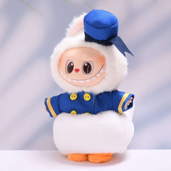 labubu clothes doll clothes 17cm labubu baby coat vinyl blind box ...