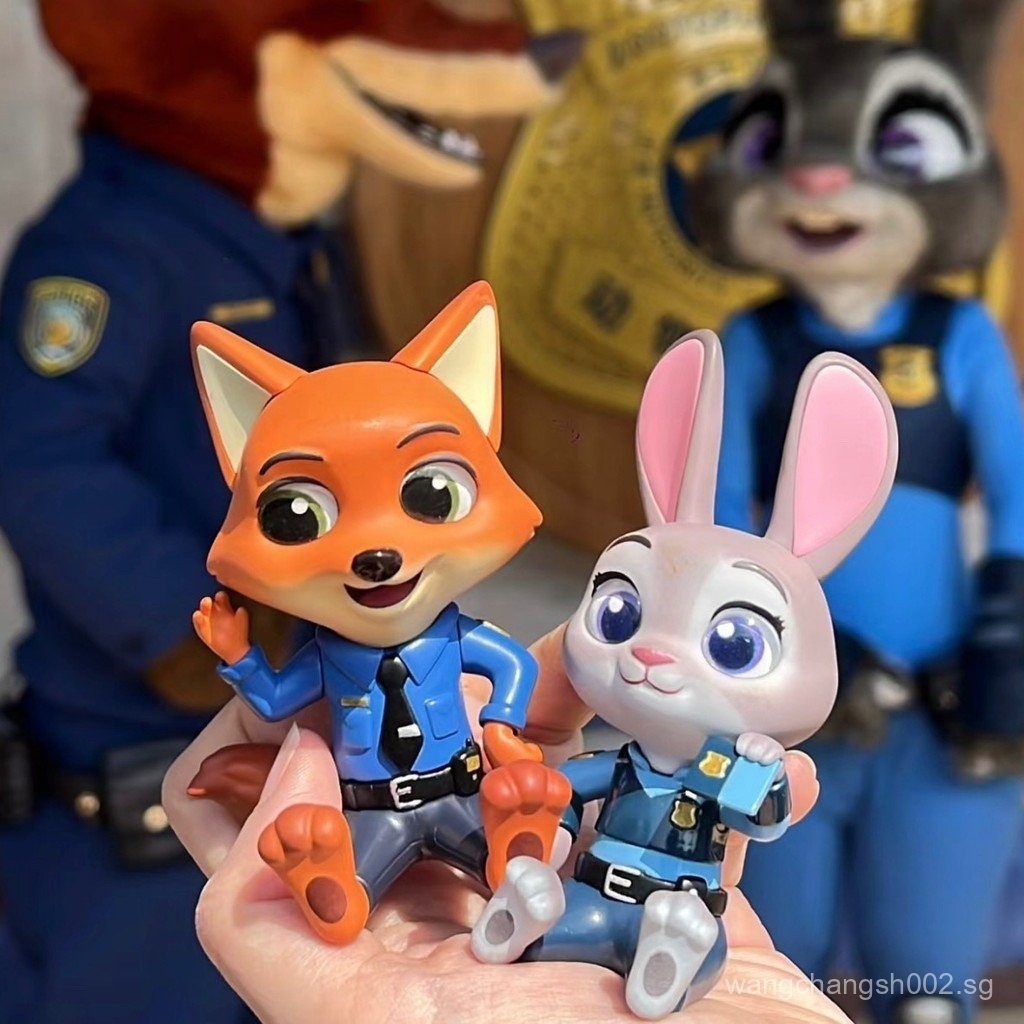 Miniso Disney Zootopia Series Gugu Sitting Blind Box Figurine Trendy ...