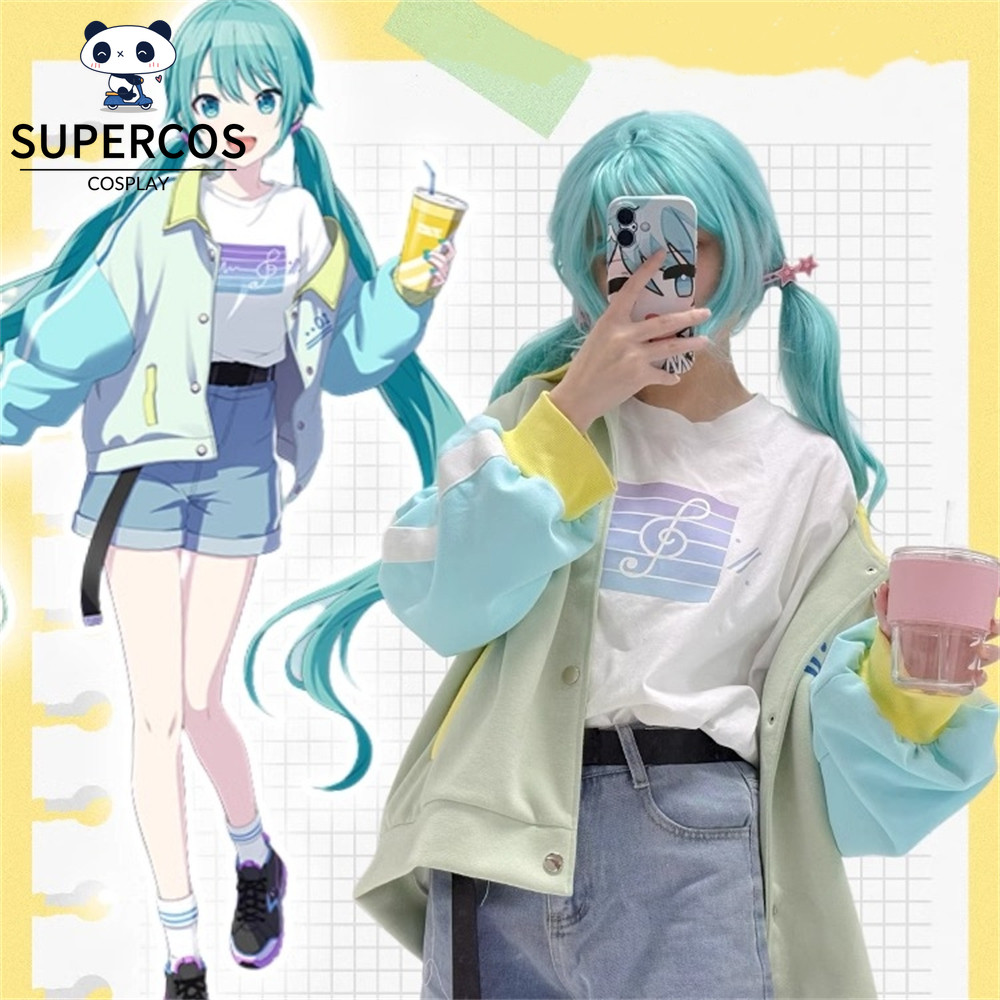 Project Sekai Colorful Stage Movie Hatsune Miku Daily Wear Cosplay ...