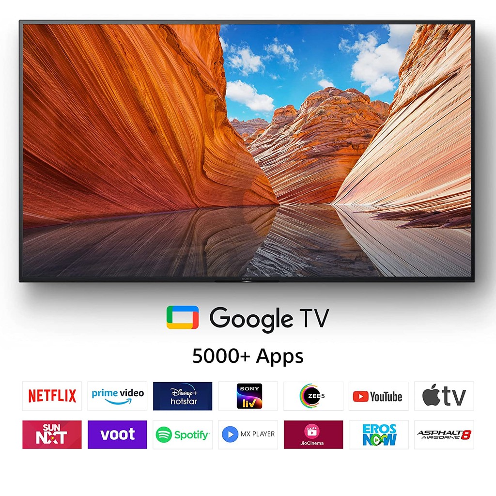 Sony 55 inches 4K Ultra HD Smart LED Google TV KD-55X80J | with Alexa ...