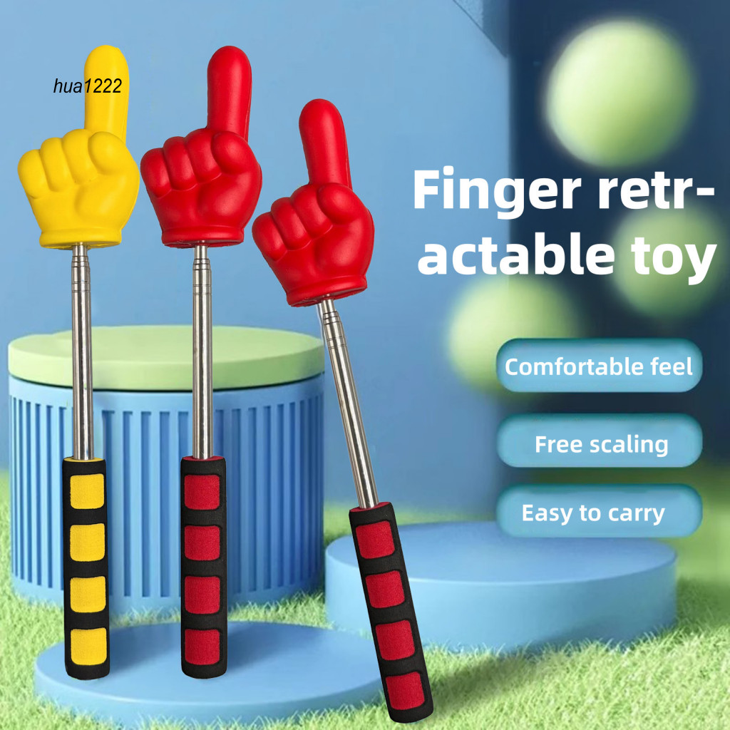 HUA_ Retractable Hand Pointer Handheld Presentation Stick Extendable ...