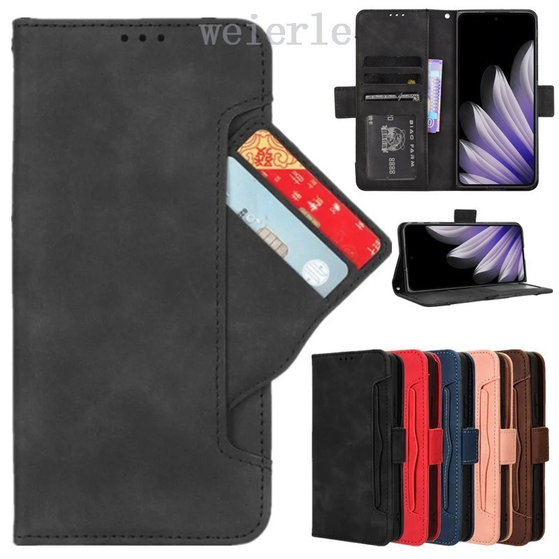 For OPPO Find N5 Case Premium Leather Wallet Flip Multi-card slot Cover ...
