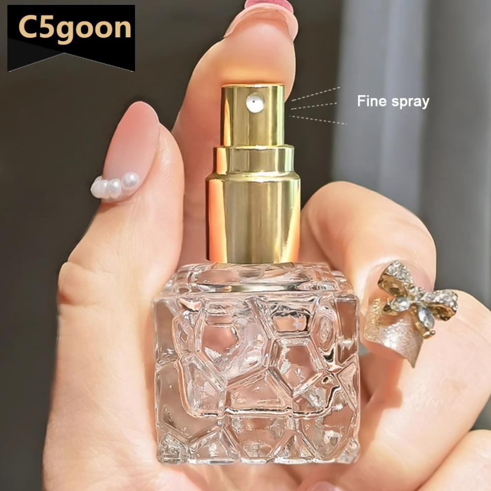 C5GOON Portable 10ml Rose Gold Perfume Spray Perfume Spray Water Cube ...