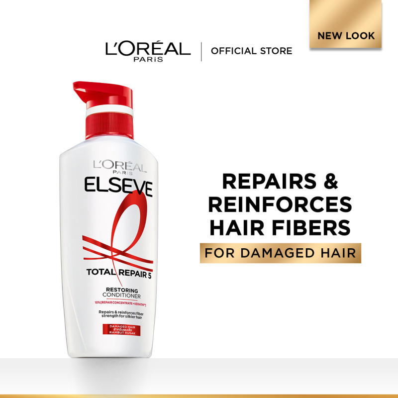 L'Oreal Paris Elseve Total Repair 5 Repairing Conditioner Reinforce ...