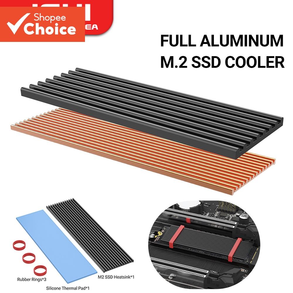 JEYI M.2 SSD Heatsink, Aluminum PS5 Radiator Solid State Drives Cooler ...