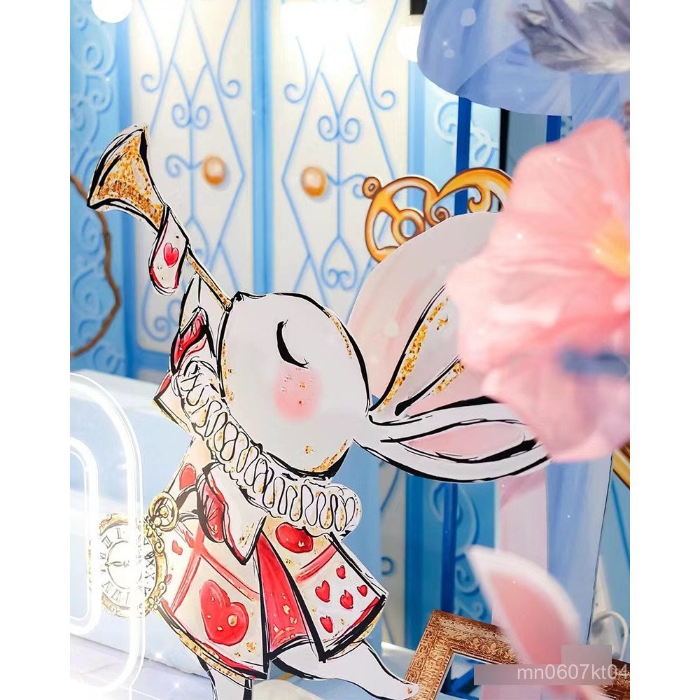 Alice in Wonderland KT Board Decoration Banquet Setup Birthday Party ...