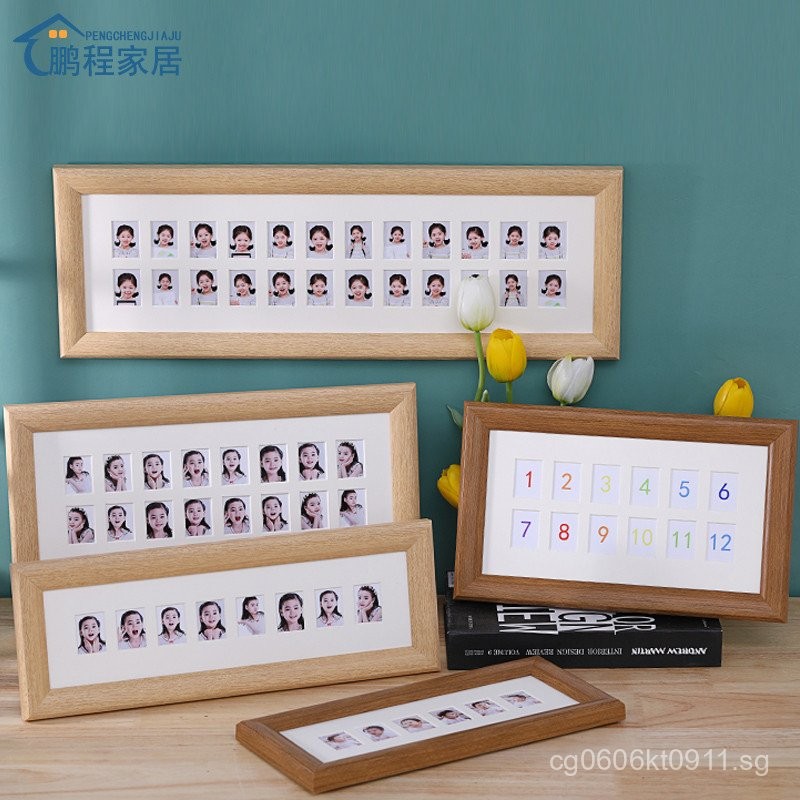 Time Capsule Display Stand for Photos, Wall Hanging ID Photo Holder for ...