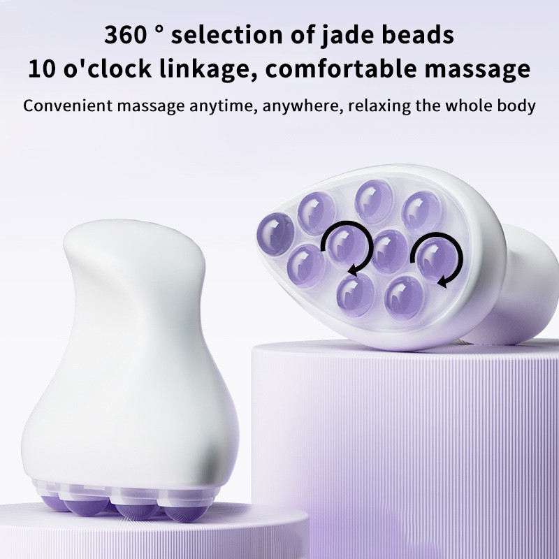 TBHB Handheld Ball Massager Jade Bead Ball Full Body Muscles Relax ...