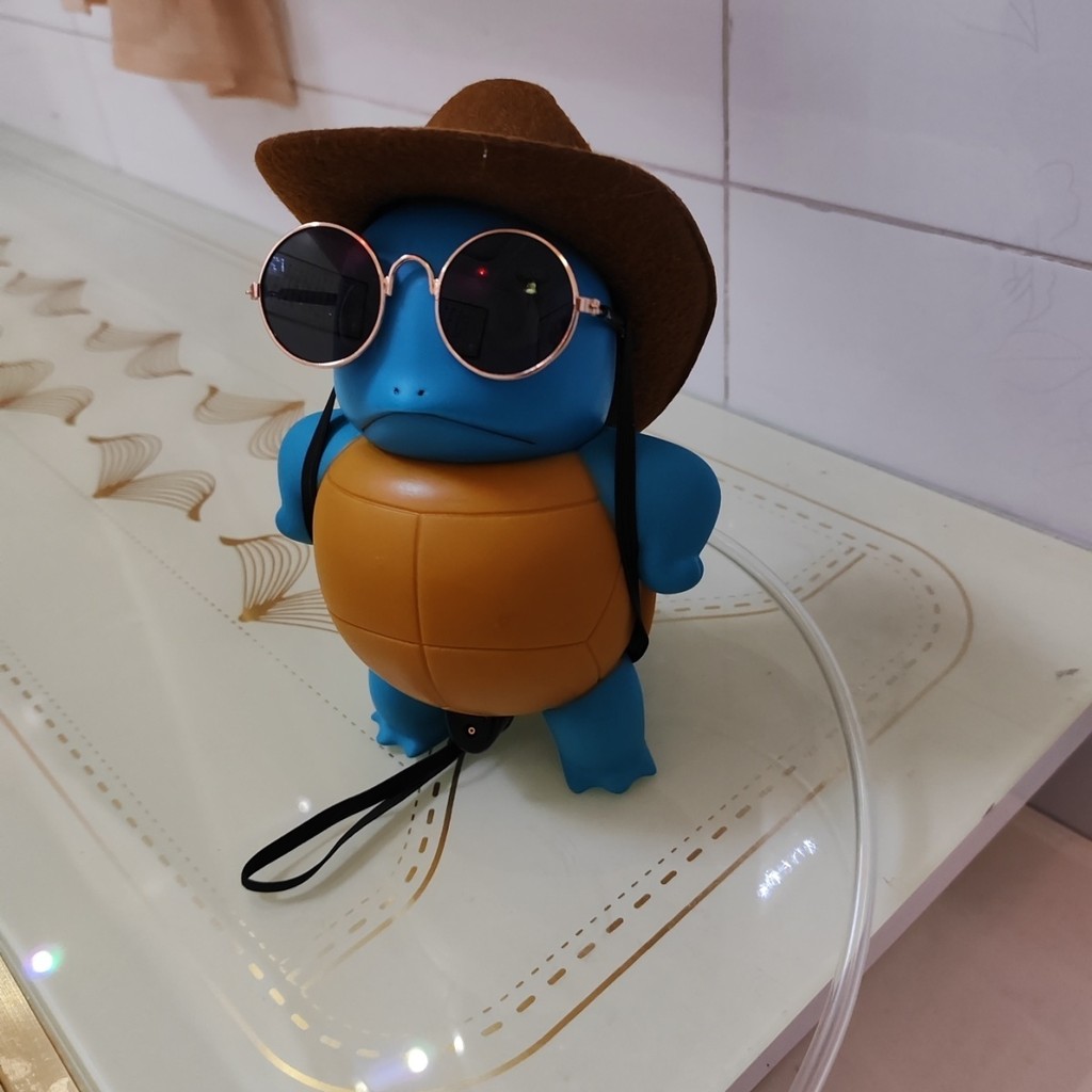 [Easy to install and stable]Drip Water Squirtle Car Hanging Ornament ...