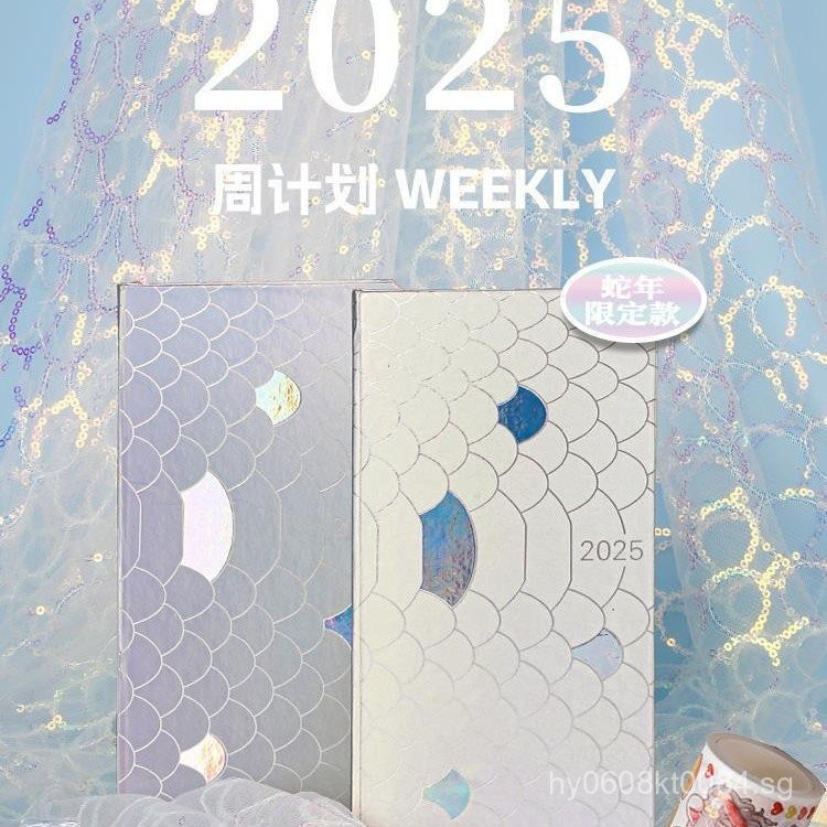 Year-Round Bachi Paper Snake Year Planner Weekly Schedule ...