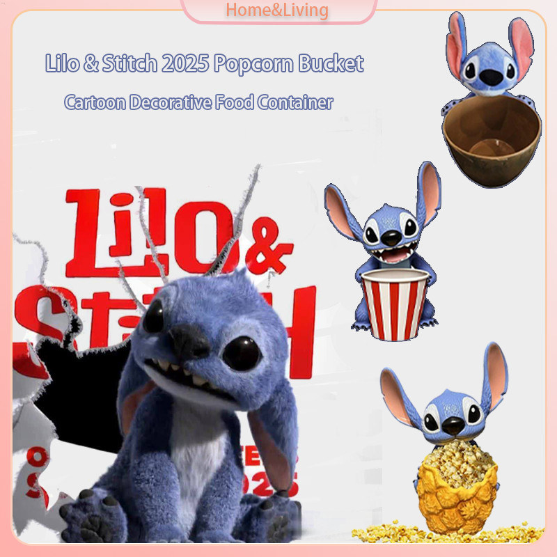 LILO & Stitch 2025 Pineapple Tank Popcorn Anime Lilo and Stitch Popcorn ...