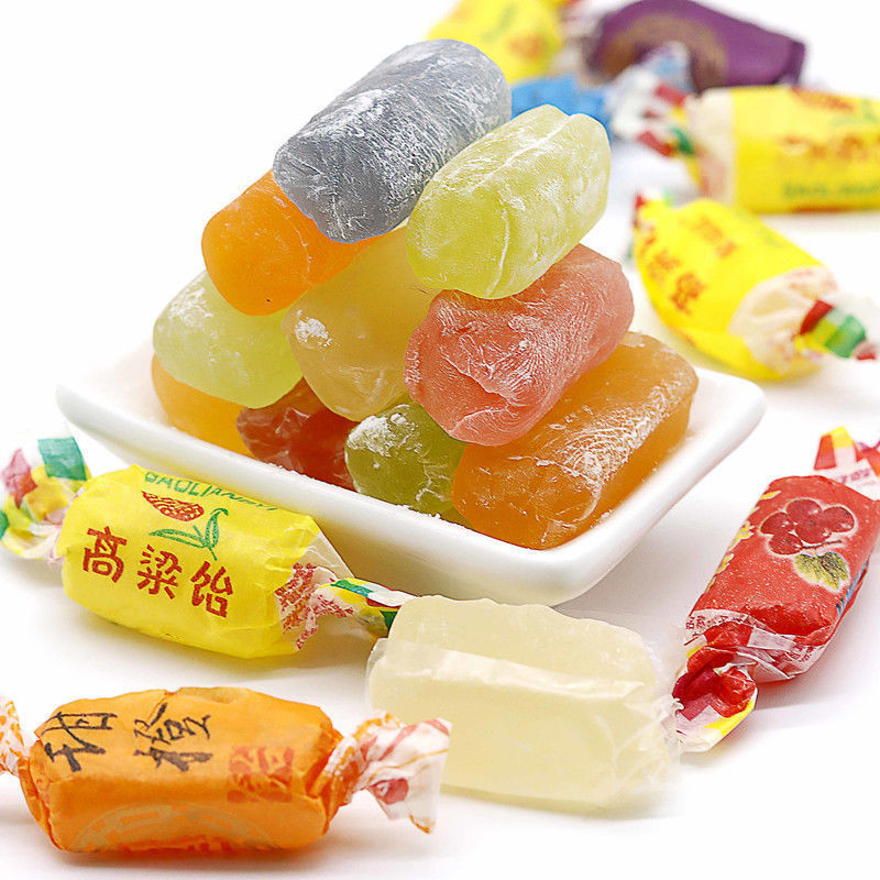 Old-fashioned Sorghum Malt Candy 高粱饴软糖 Stretchy Chewy Candy Assorted ...
