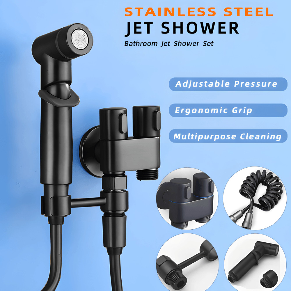 SUS304 Stainless Steel 1 Set Jet Shower Closet Jet Shower Bathroom ...