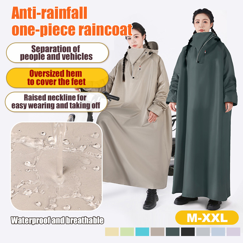 Fashion Styles rain poncho Raincoat Set Foot Covering Adjustable ...
