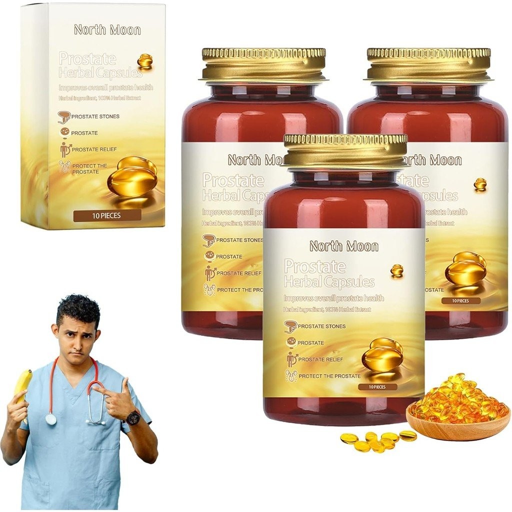 North Moon Prostate Herbal Capsules North Moon Prostate Health Capsules ...