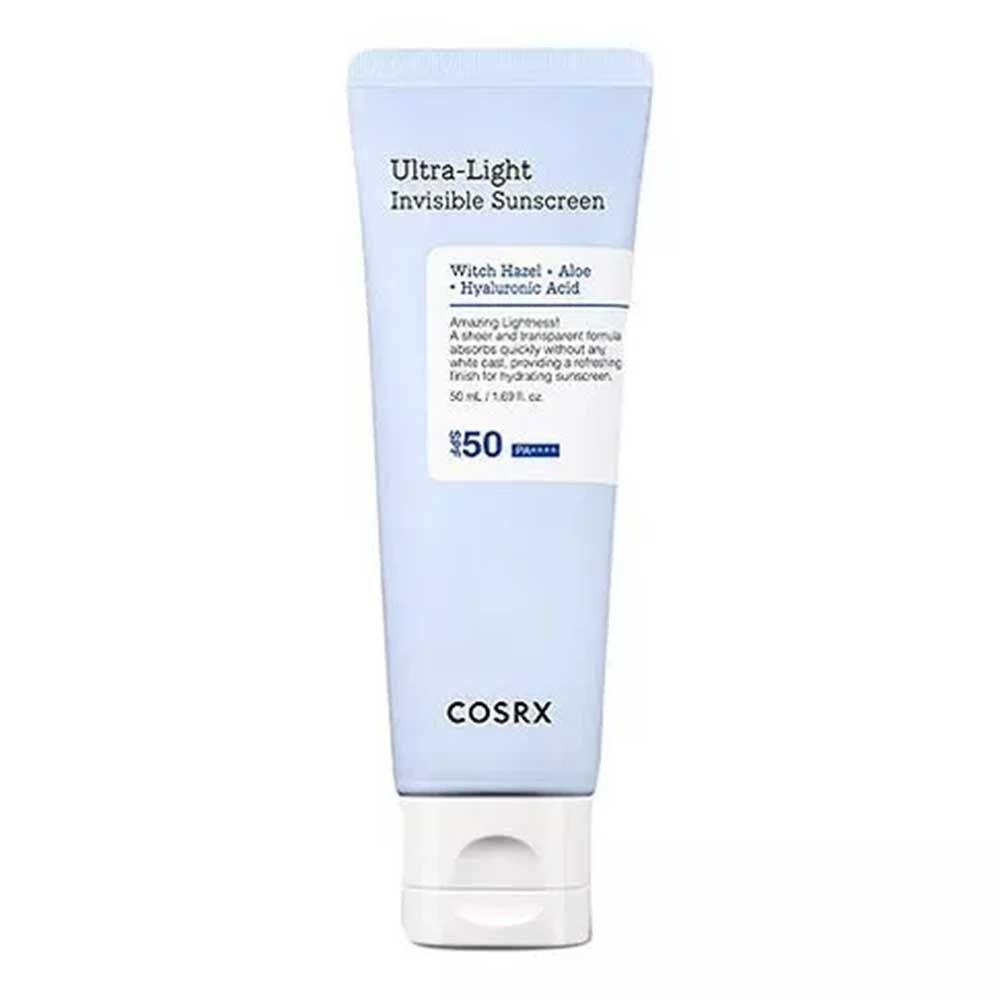 COSRX Ultra Light Invisible Sunscreen SPF 50 PA++++ 50ml | Shopee Singapore