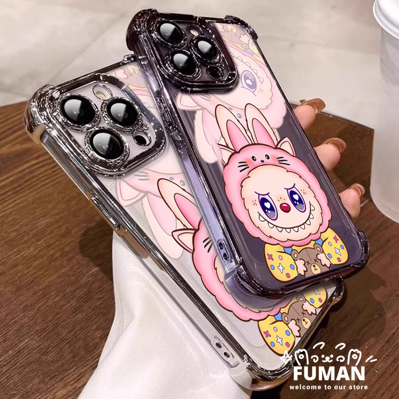 Cute Pink Labubu Phone Case For Vivo Y39 Y300 Y200 GT Pro Y200i Y100i ...