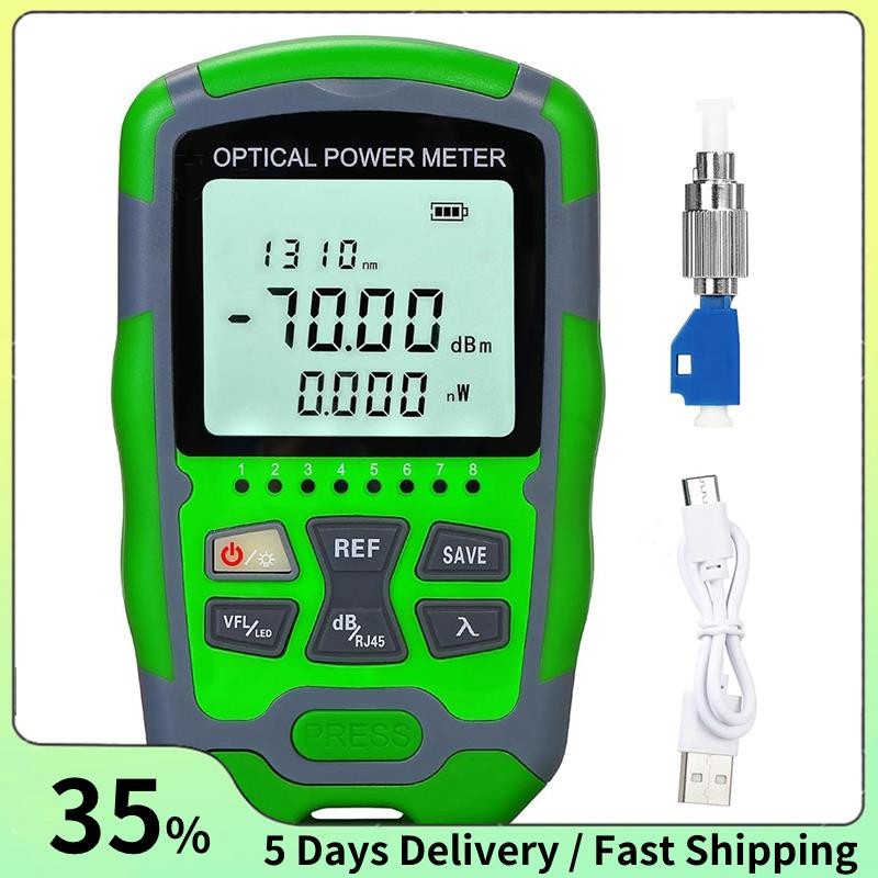 Fiber Optic Power Meter Power Meter Network Testing | Shopee Singapore