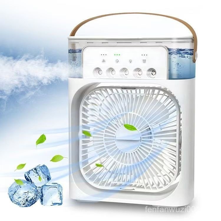 Super Cooling Desktop Mini Fan Spray Air Conditioner Cooling Fan ...