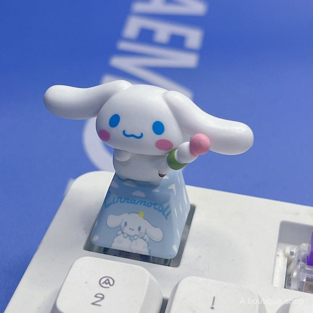 Official Cinnamoroll Keycap Sanrio Gift Cross Switch Mechanical ...