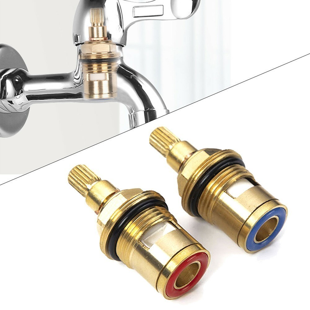 [HOT] Universal Replacement Tap Valves Brass Ceramic Disc Cartridge ...