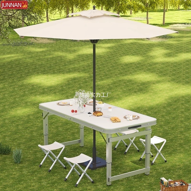 WYShy Portable Dining Table Hand Lift Small Table Night Market Stall ...