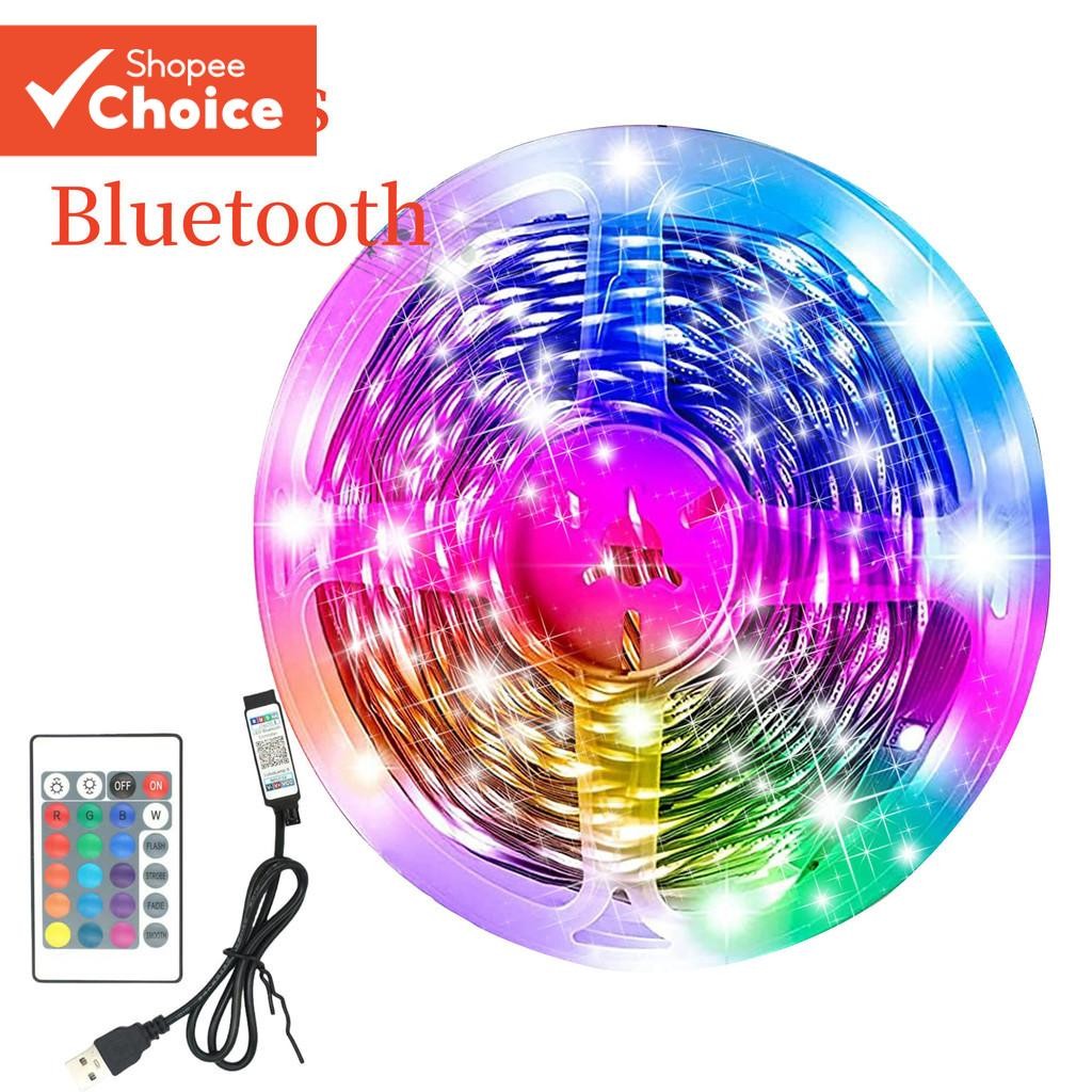 RGB Bluetooth 24 key Led Strip Lights 2M-20M 5V USB led strip TV ...