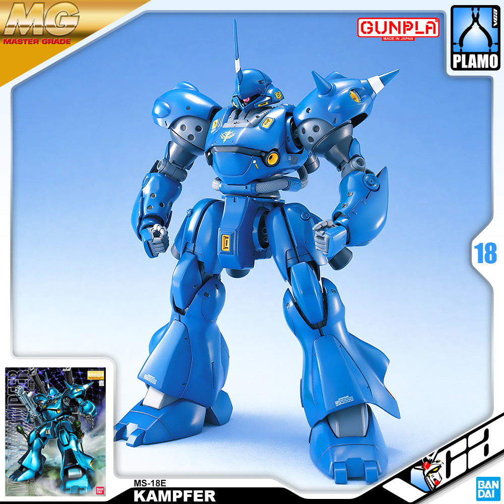 ⭐️ BANDAI GUNPLA MASTER GRADE MG 1/100 MS-18E KAMPFER PLASTIC MODEL TOY ...