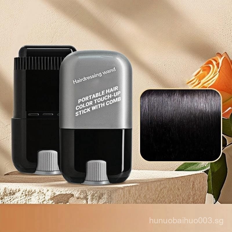 Portable Hair Color Stick with Built-In Comb - Quick and Easy Coverage ...