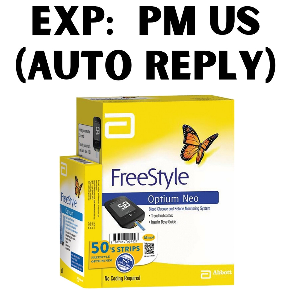 Freestyle optium Neo Meter + Test Strip Glucose Test Strip Lancet Blood ...