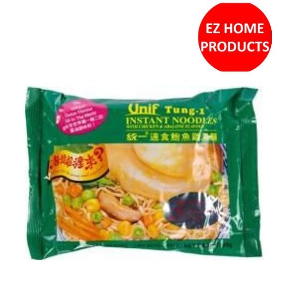 Unif Tung-1 Chicken And Abalone Instant Noodles 5 Packs X 85g | Shopee ...