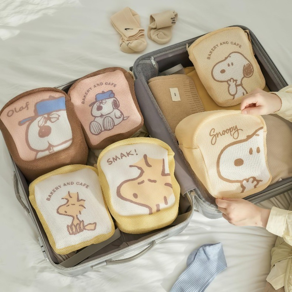 Travel Storage Bag Snoopy Toast Shape Storage Bag Toiletry Bag ...