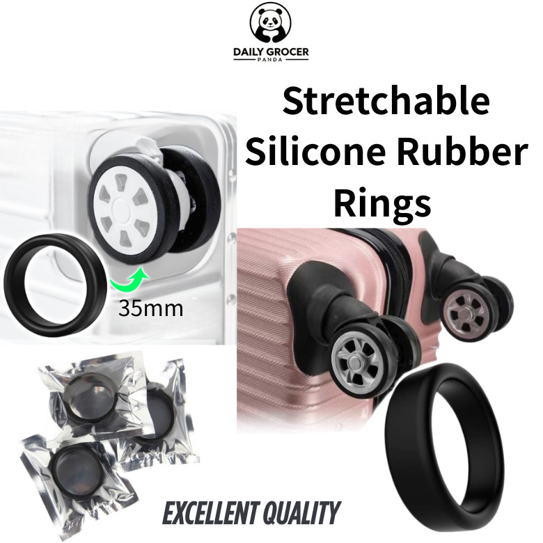 35mm Thick, Tightly-tightened, Ringan Getah Silikon Yang Boleh Ditarik ...