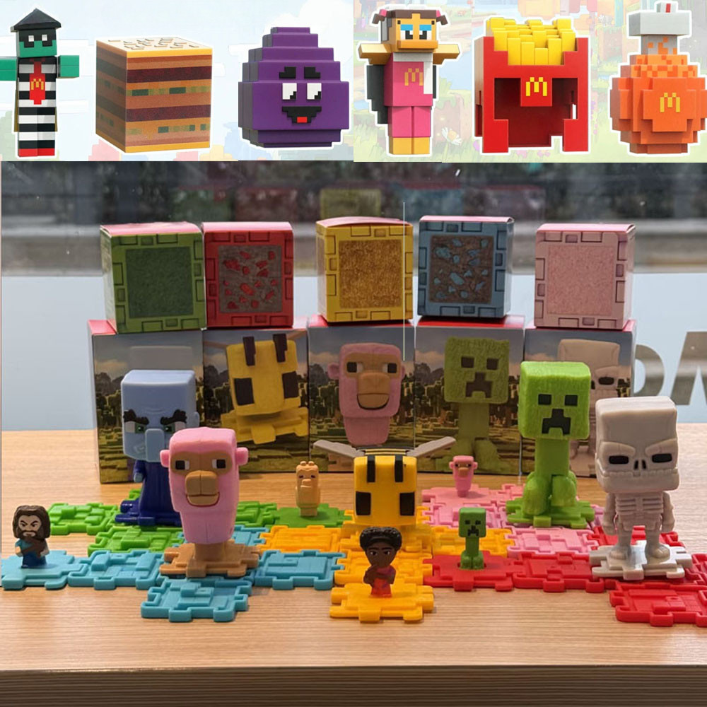 2025 McDonalds Minecraft Movie Happy Meal Mcdo Minecraft Collectible ...