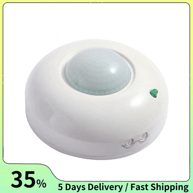 360° Adjustable Ceiling Motion Sensor Detector, Occupancy Light Switch for Energy Saving and ...