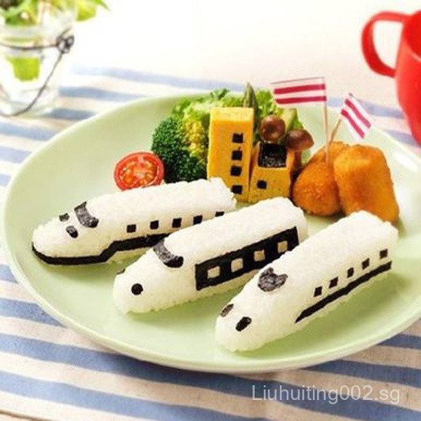 Small Train Sushi Mold Electric Train Rice Japanese Style Cute DIY Rice ...