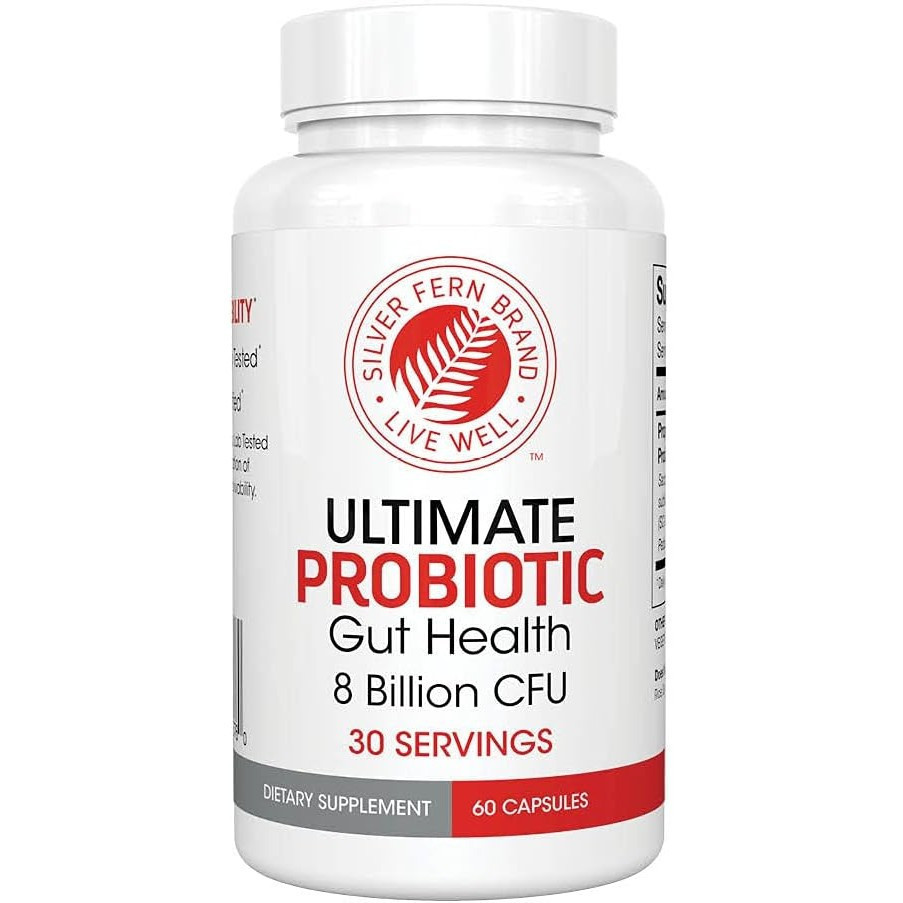 Silver Fern Ultimate Probiotic Supplement Vegicaps - Daily Metabolic ...