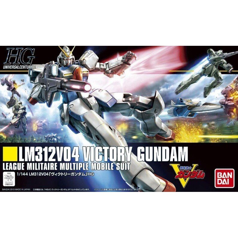 Bandai HGUC(165) 1/144 HG LM312V04 Victory Gundam V Mobile Suit Model ...