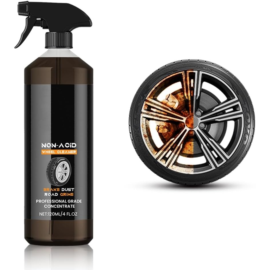 Non-Acid Wheel Cleaner, 2025 New Powerful Wheel Cleaner Spray ...