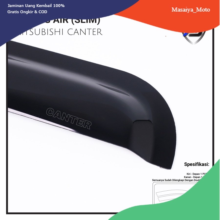 【MMOTO Small Canter Car Door Water Gutter / Mitsubishi Fuso Slim Model ...