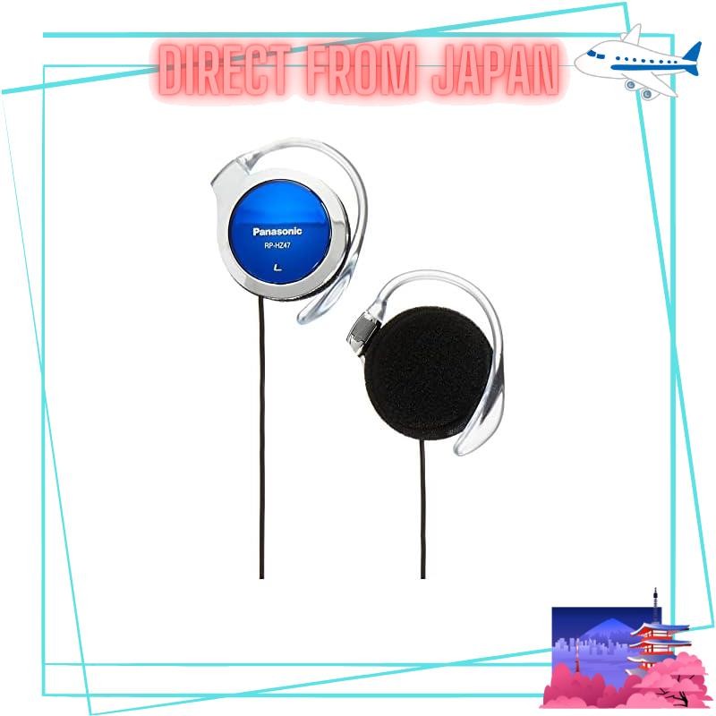 Panasonic Clip Headphones Blue RP-HZ47-A Panasonic Clip Headphones ...