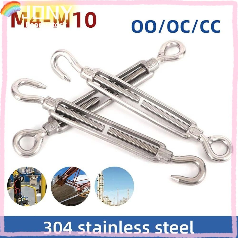 JONY1 1Pcs Tension Device Line, Oc Oo Cc Type Hooks & Eye Turnbuckle ...