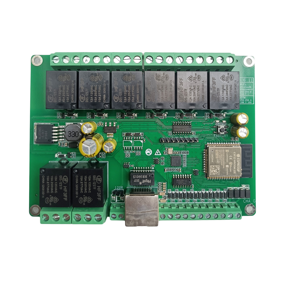 Ethernet Relay Network Wifi Switch Modbus Mqtt Tcp Udp Web Schedule Task Can Rs485 Coap