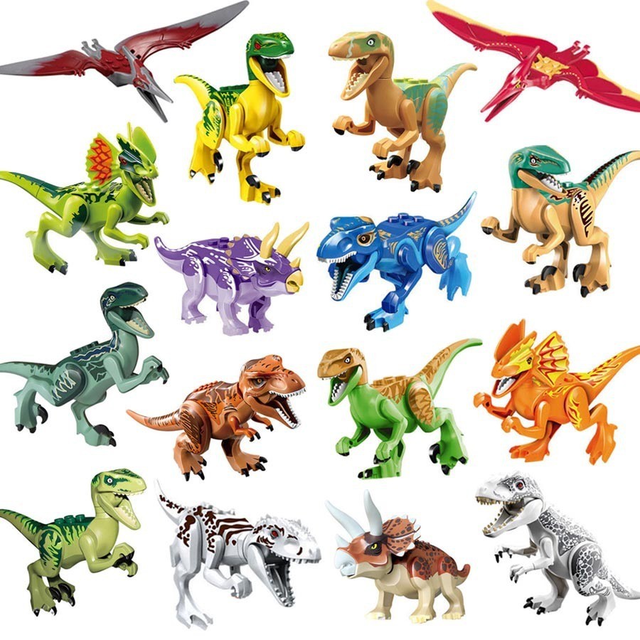 SG Compatible with LEGO Dinosaur Building Blocks Tyrannosaurus Rex ...